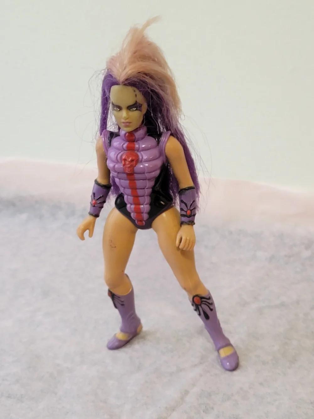 Galoob | Toys | Vintage Galoob Golden Purple Warrior Girl Action Figure ...